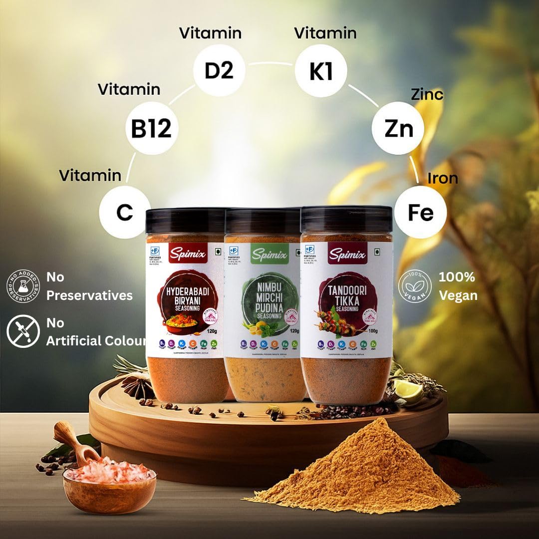 Spimix Indian Feast Combo | Hyderabadi Biryani, Tandoori Tikka & Nimbu ...